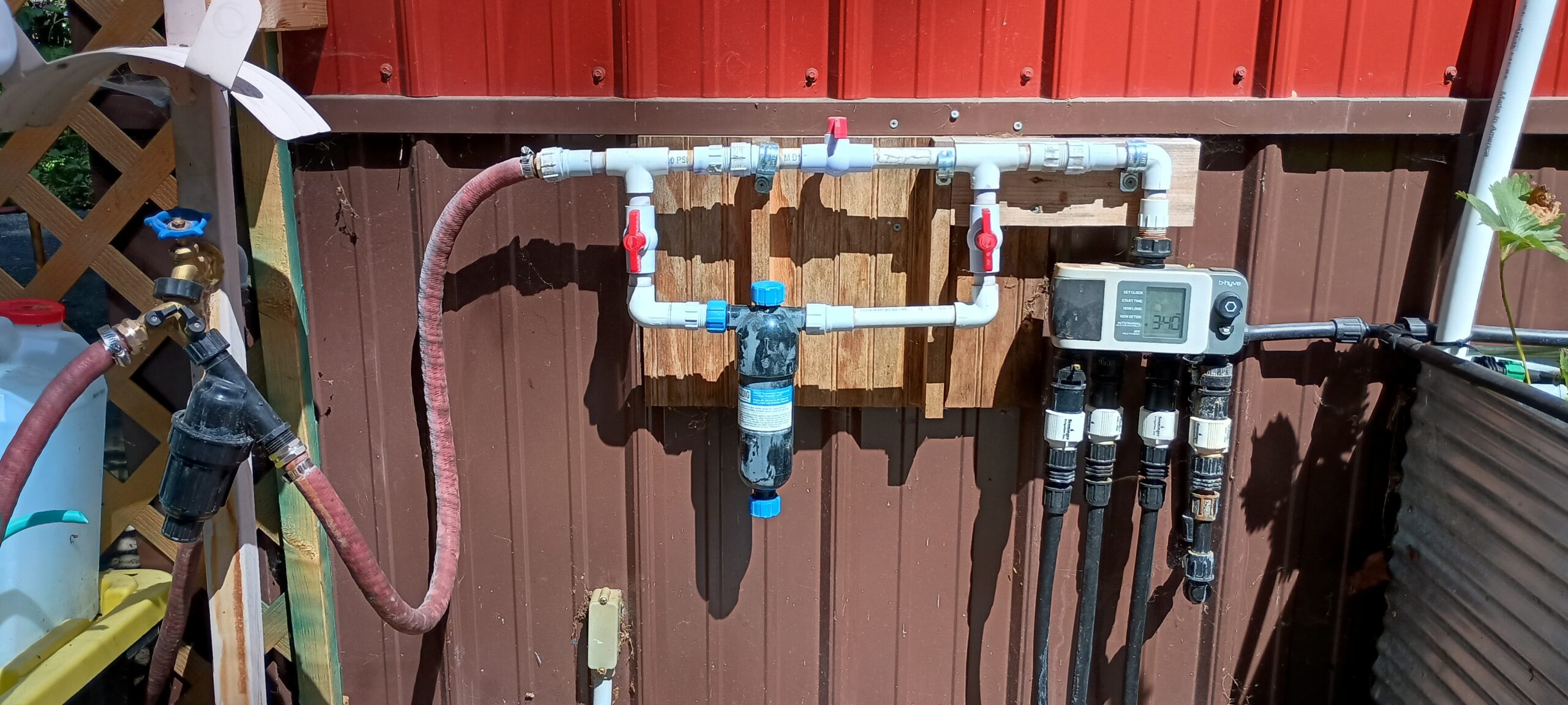 Drip Irrigation Startup | Borouz Woodworking