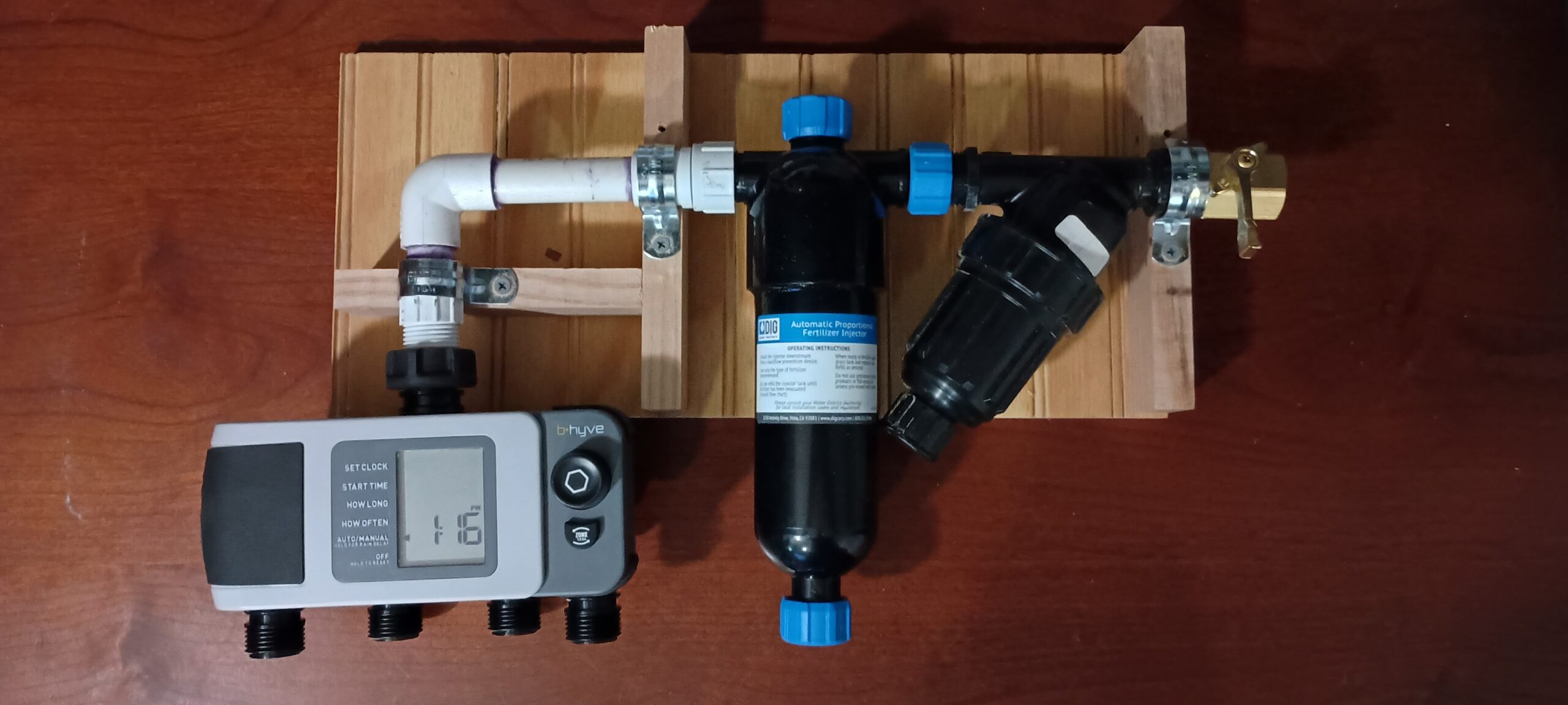 Drip Irrigation Startup | Borouz Woodworking