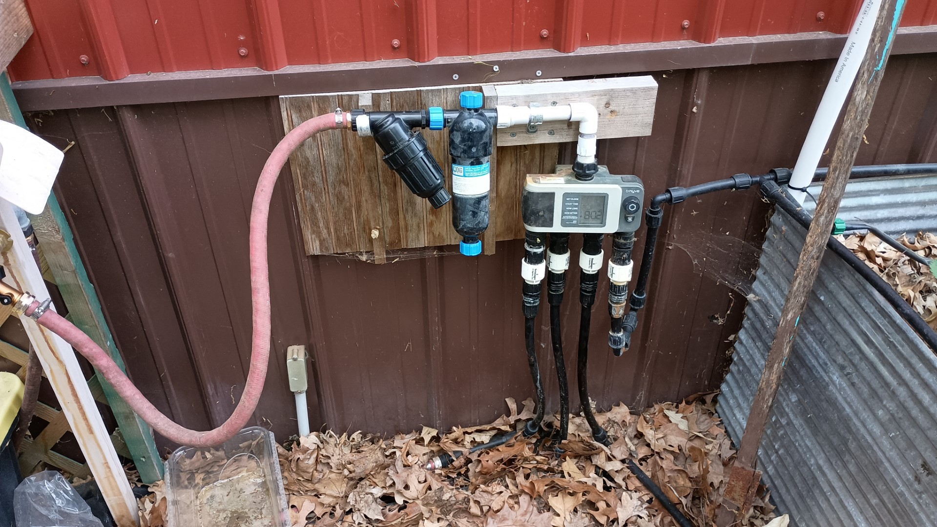 Drip Irrigation Startup | Borouz Woodworking